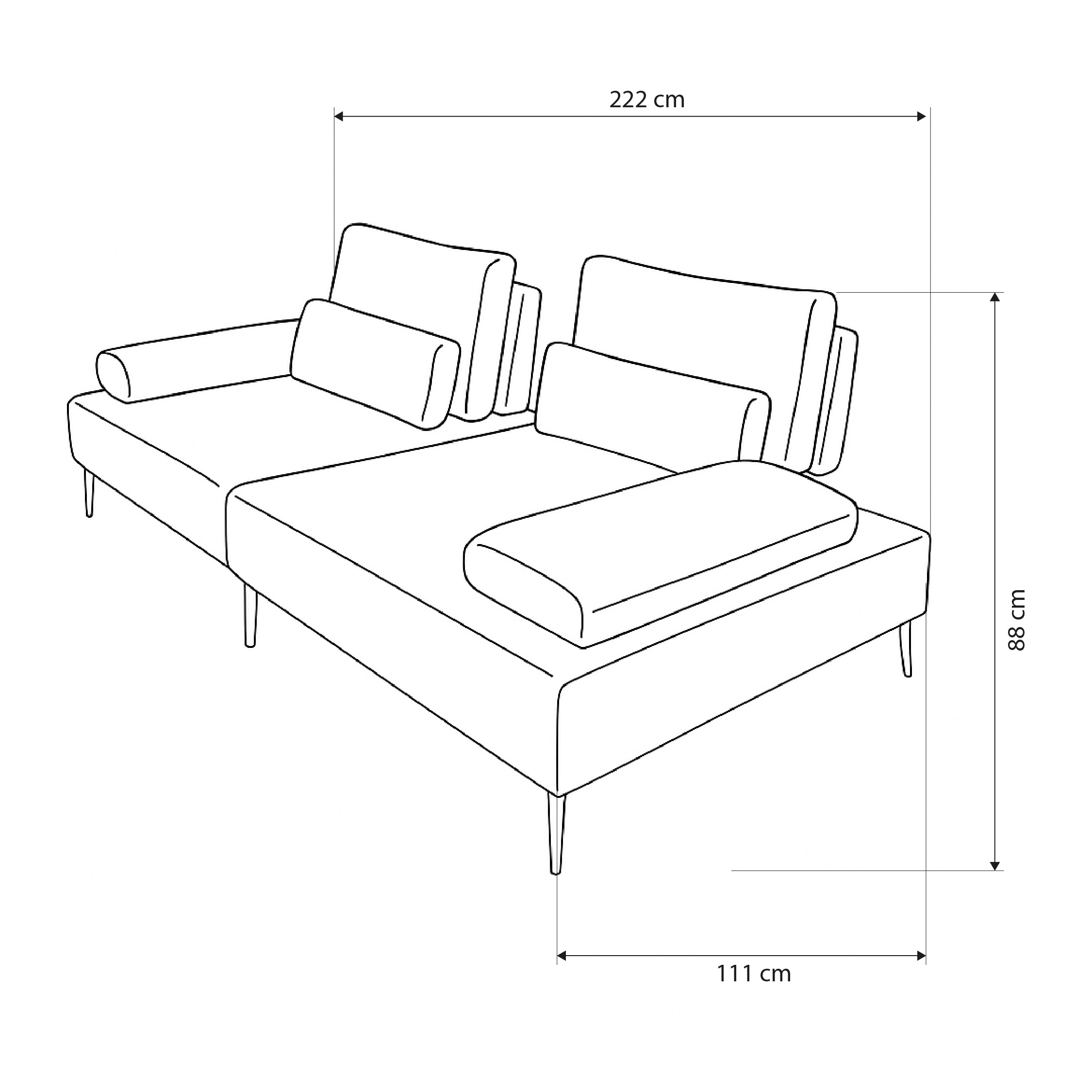 Sofá Eugine Motion 2s | Mueblería HomeCenter Panamá