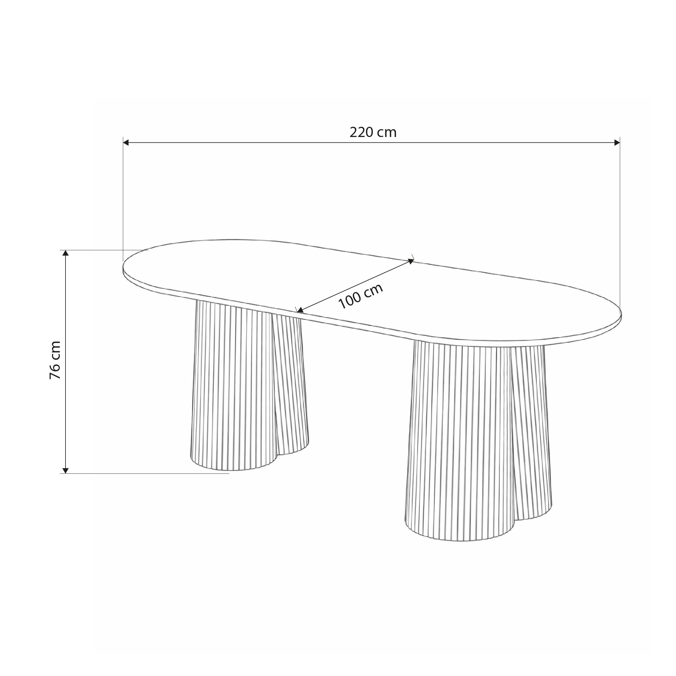 Mesa de Comedor Velta | Mueblería HomeCenter Panamá