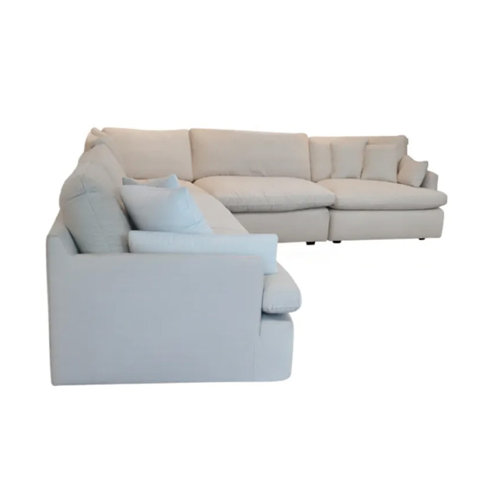 Sofá Super Modular Cloudine 5 piezas | Mueblería HomeCenter Panamá